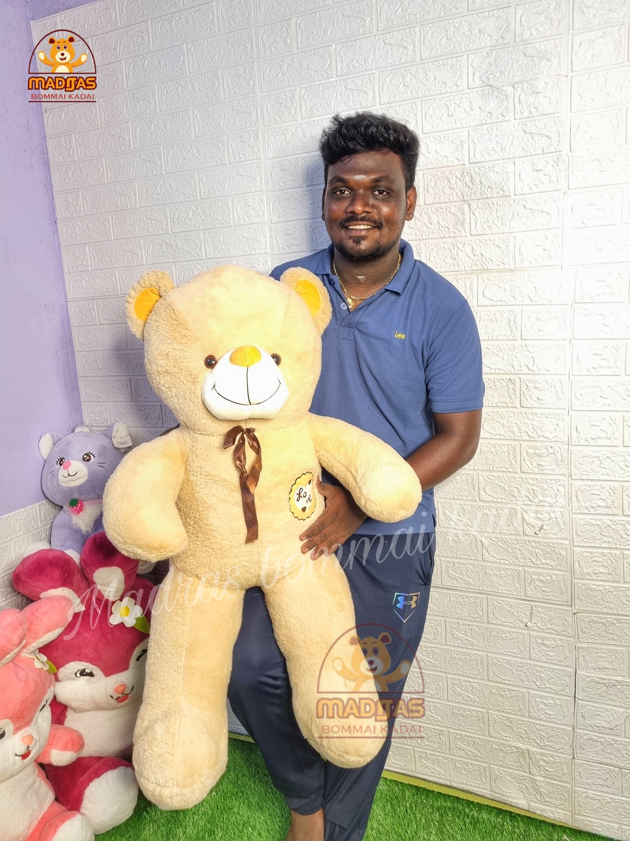 3 Feet Teddy Bear – Madras Bommai Kadai