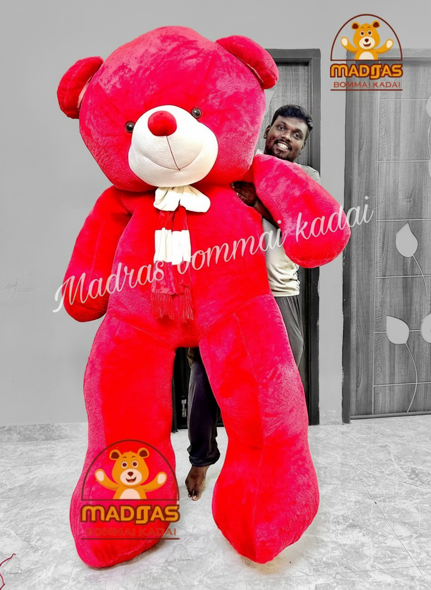 7 feet giant teddy – Madras Bommai Kadai